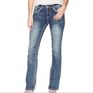 Grace in LA Jeans | Nwt Mid Embellished Easy Bootcut | Poshmark